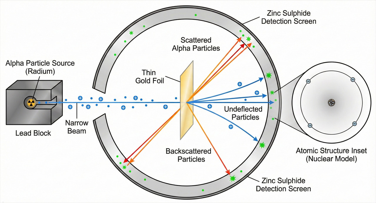Rutherford ‘s Experiment: Discovery of the Atomic Void - The Scientific ...